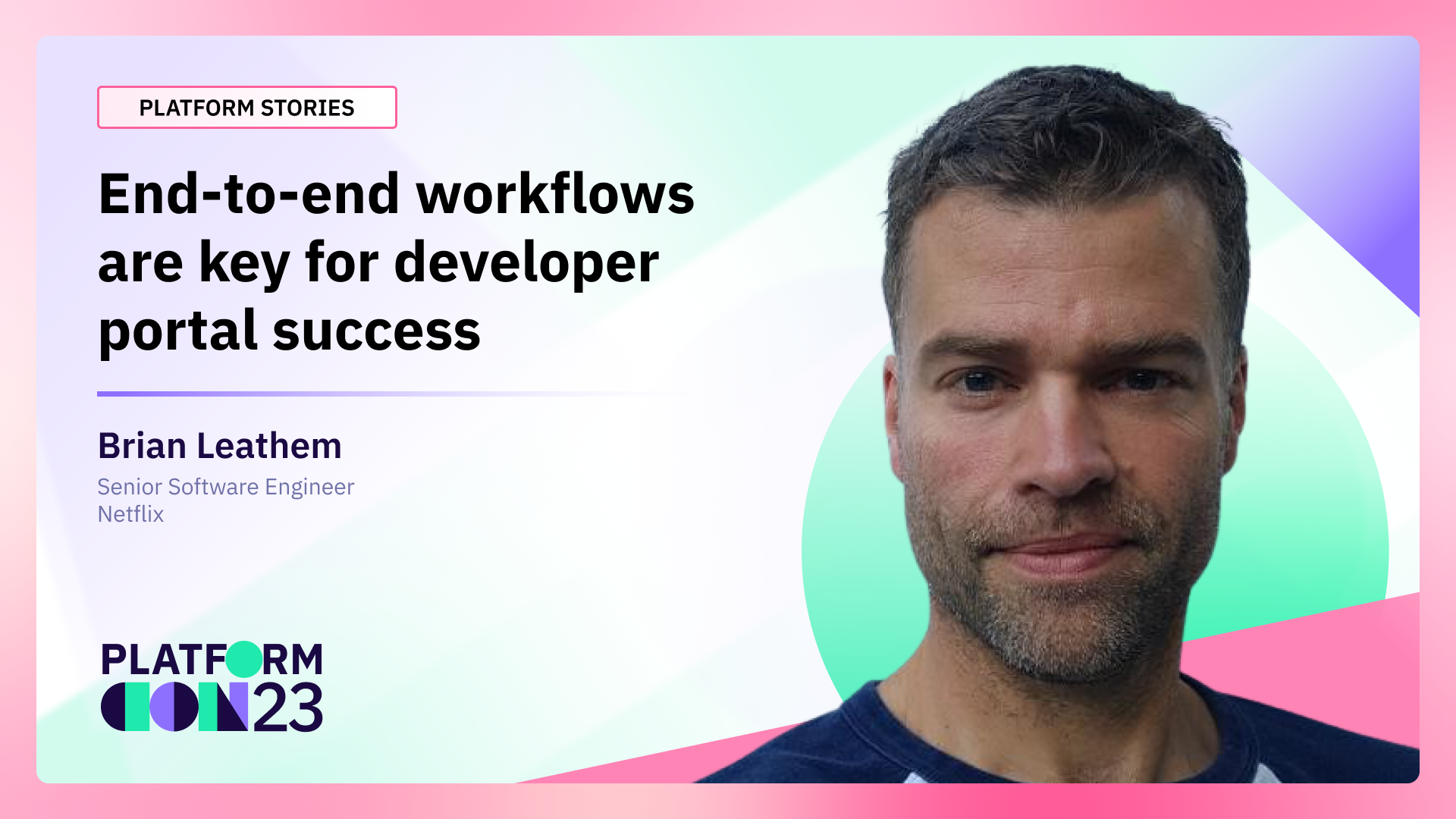 End-to-end workflows are key for developer portal success